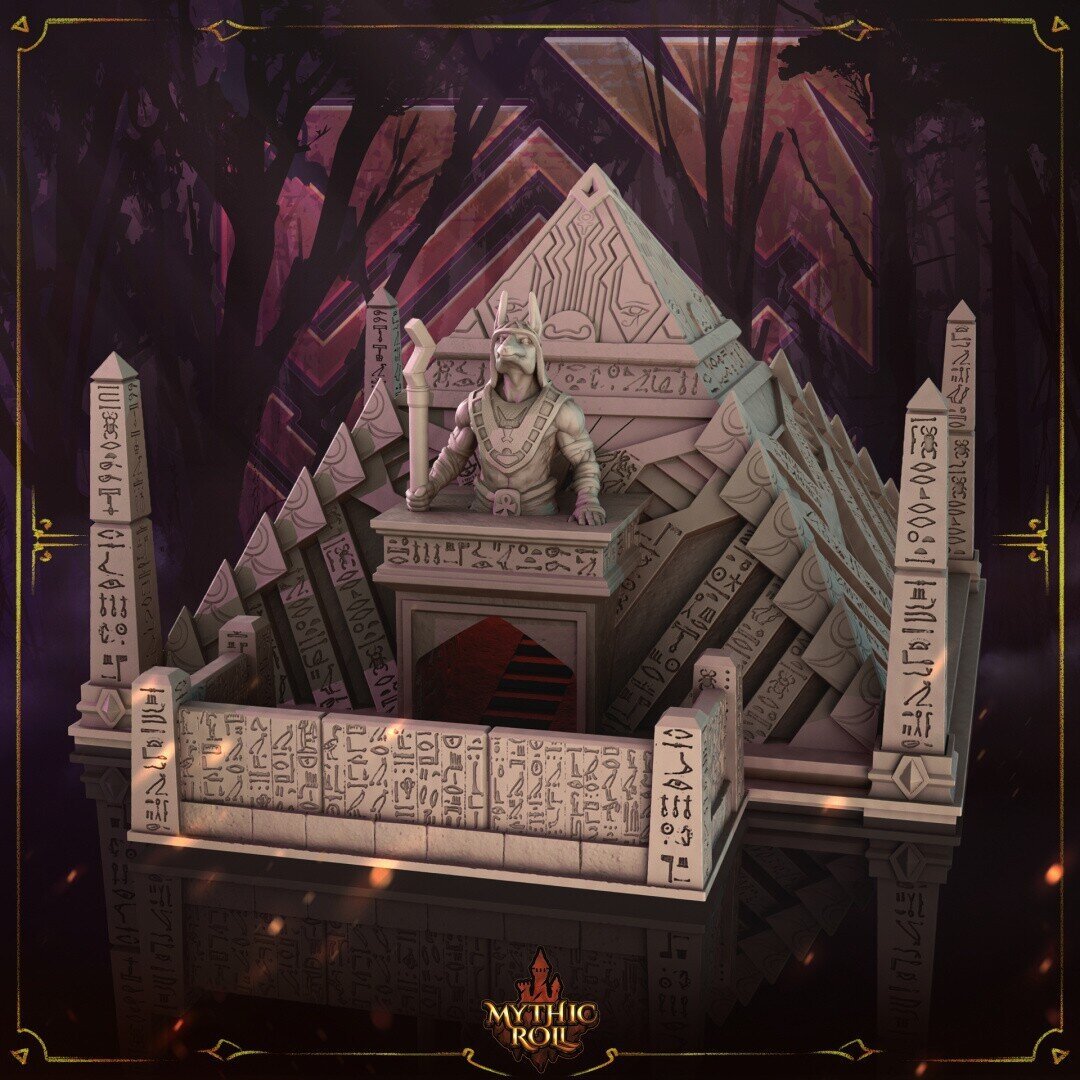 Pirámide del Azar | Torre de dados - Lanza con estilo